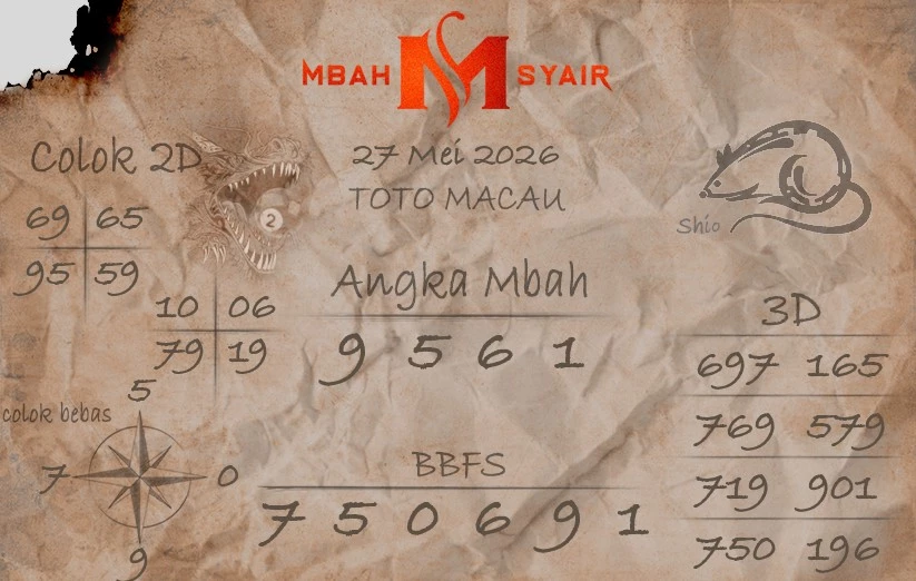 Kode Syair Macau Hari Ini 27 Mei 2026 - TogelPools